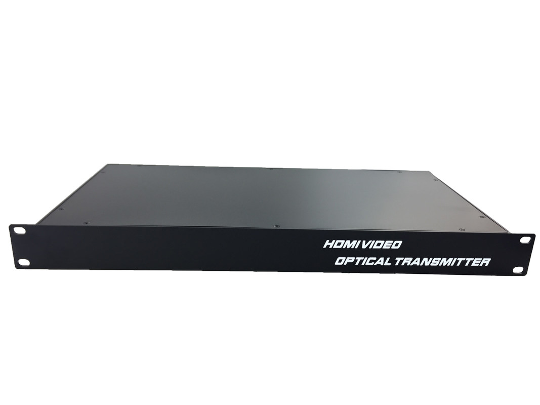 1080p/60hz HDMI video Fiber Converter with RS485 / RS232 / optical ...